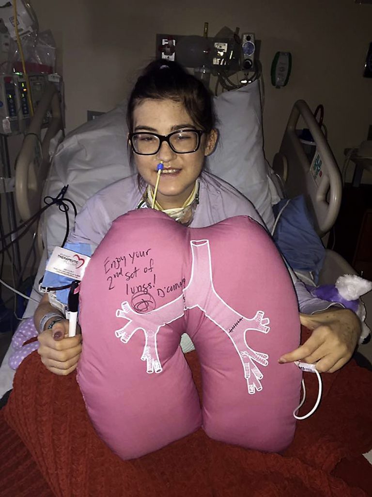 Morgan Yoney, double lung transplant survivor, loses fight to cystic ...